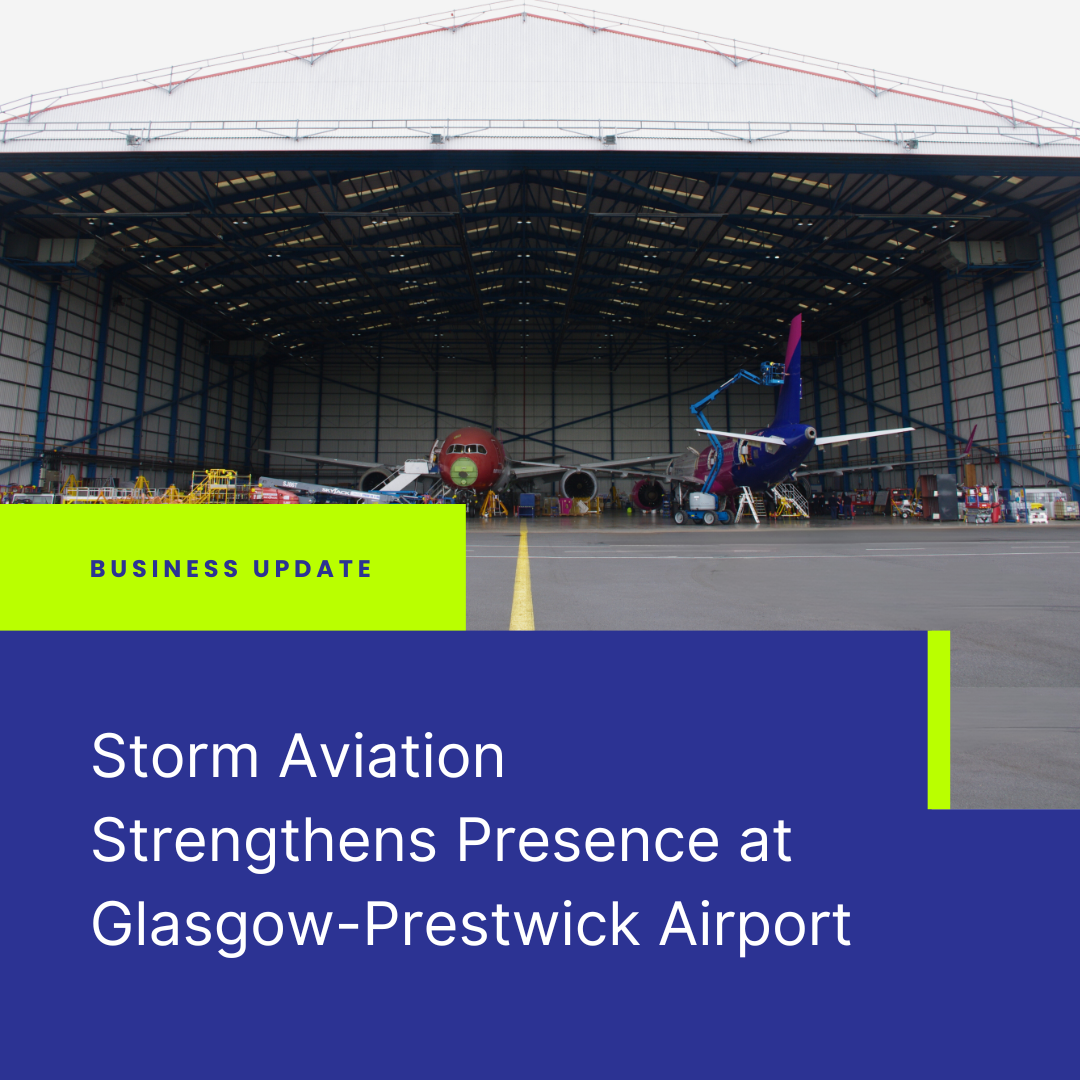 Storm Aviation Strengthens Presence at Glasgow-Prestwick Airport ...