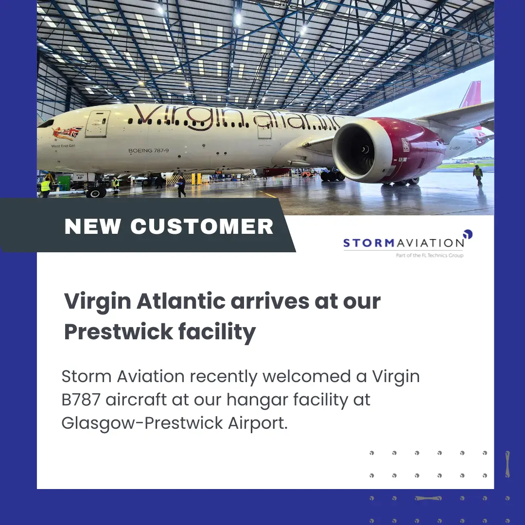 New Customer Virgin Atlantic Arrives at Our Prestwick Facility - Storm ...